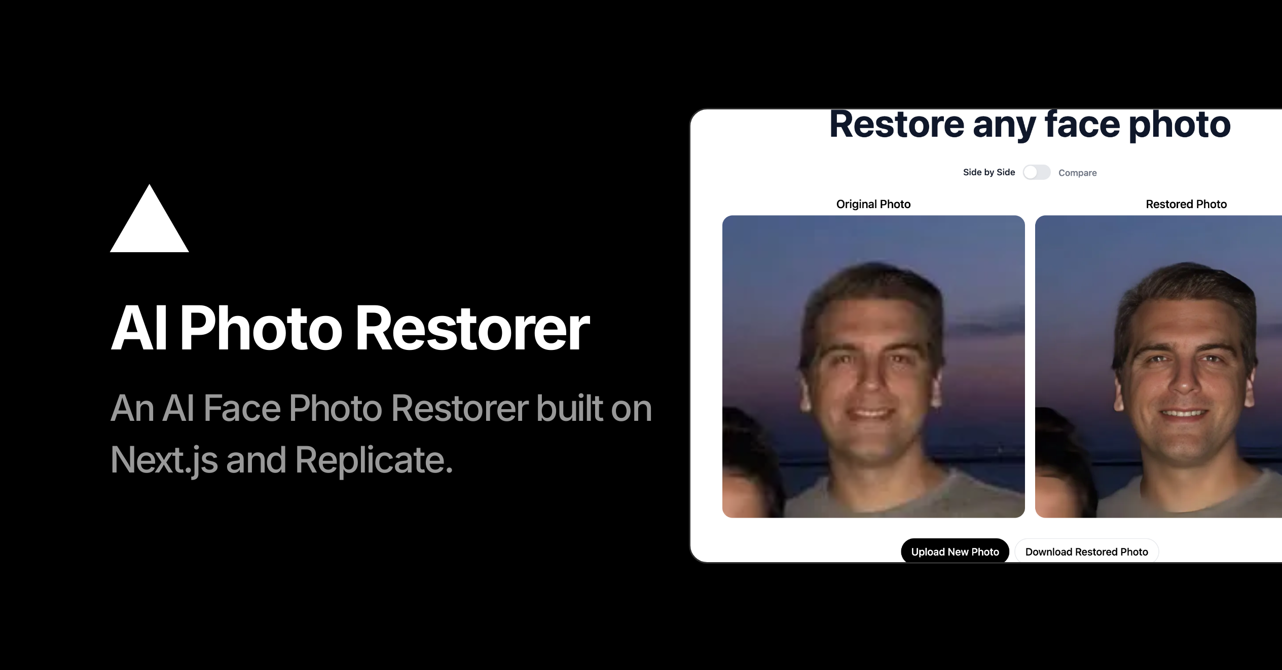 AI Photo Restorer – Vercel