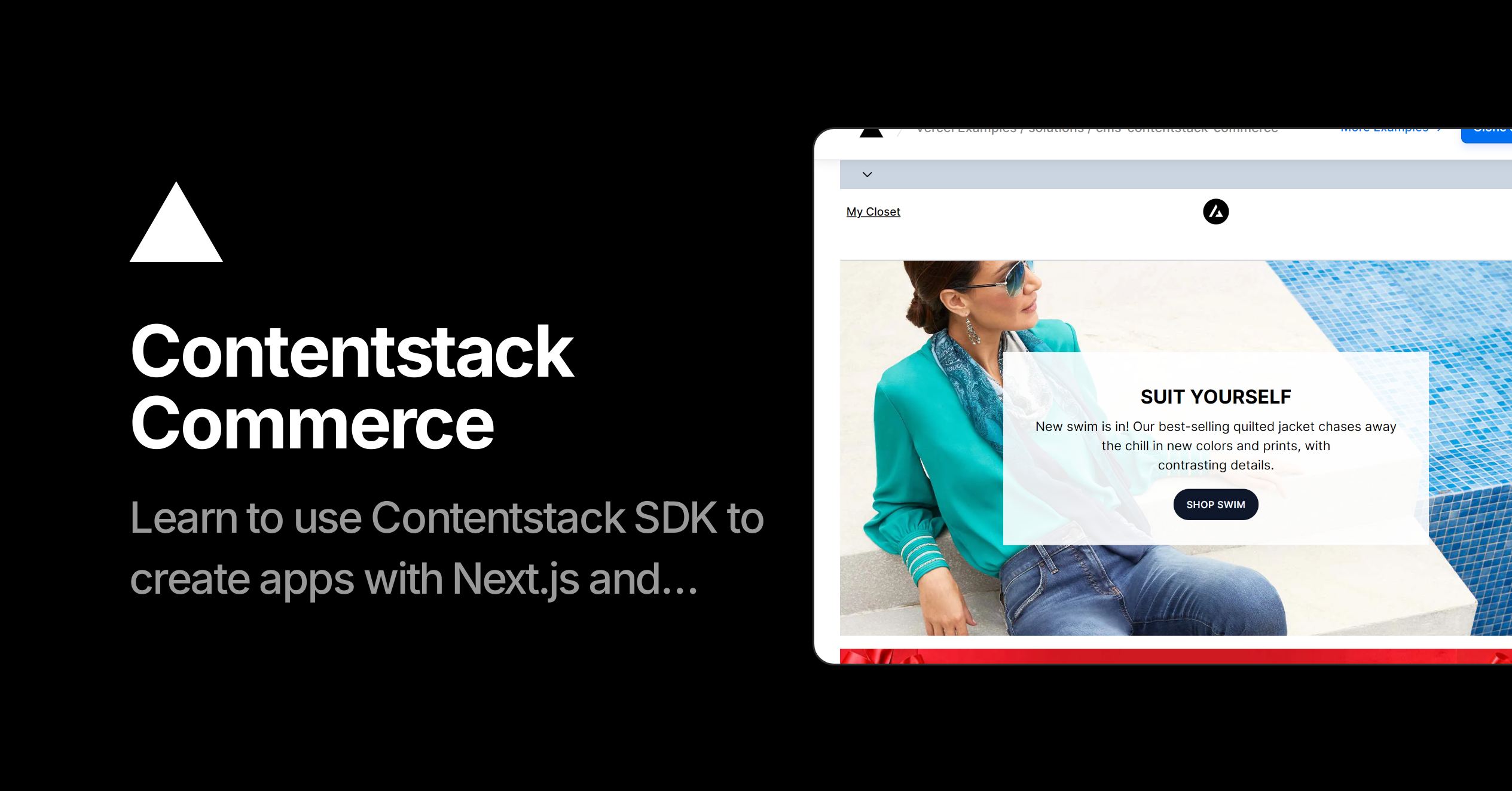 ContentStack Commerce – Vercel