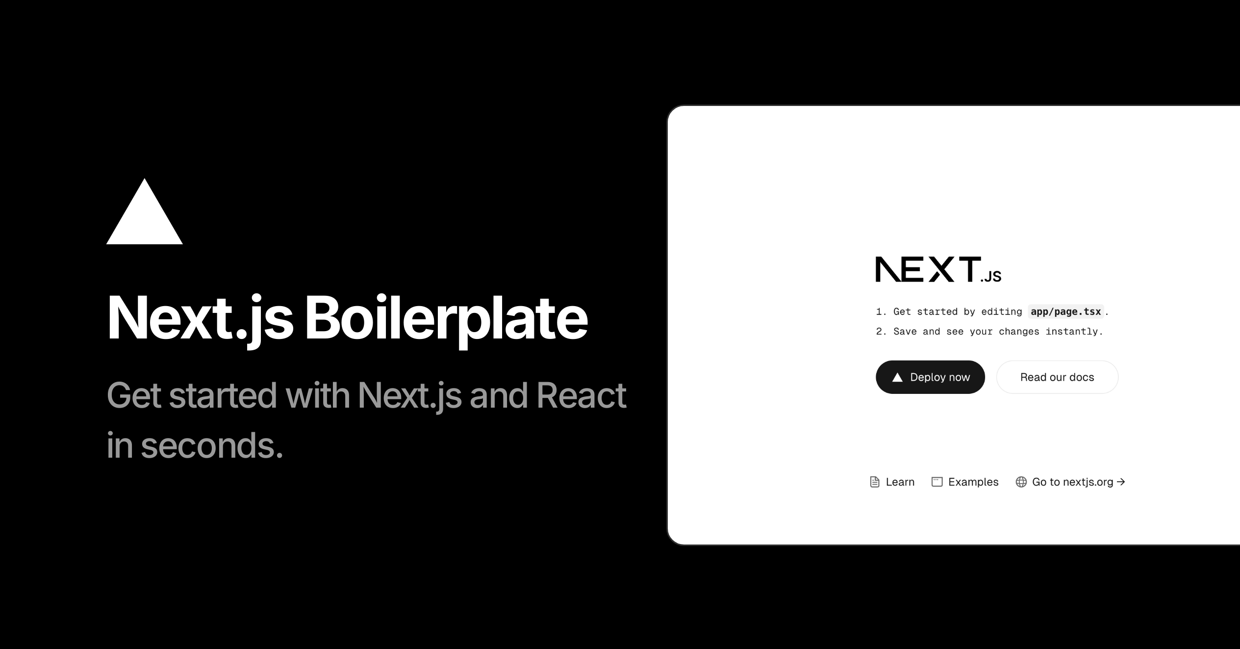 Next js Boilerplate Vercel